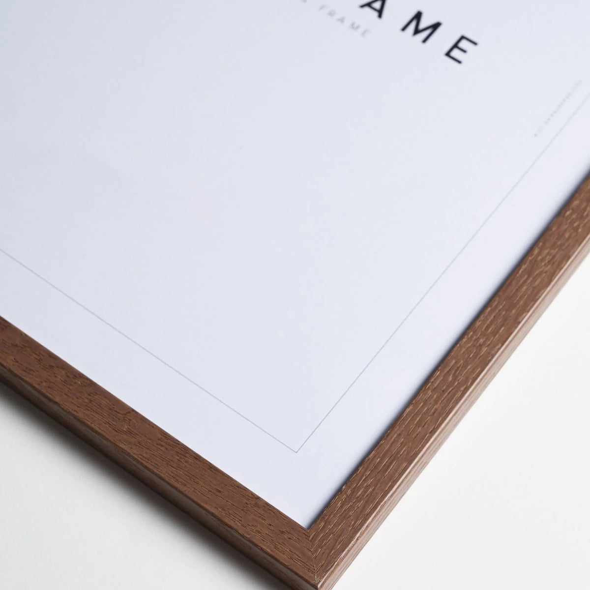 Dark Wood Oak Frame for Art Prints – Urban nest