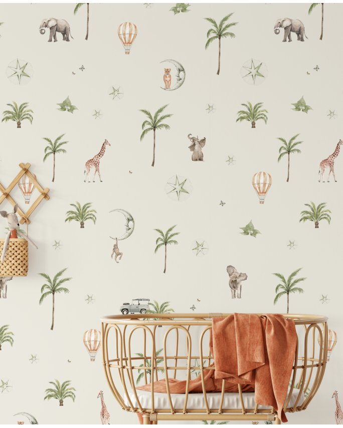 Go go safari wallpaper – Urban nest