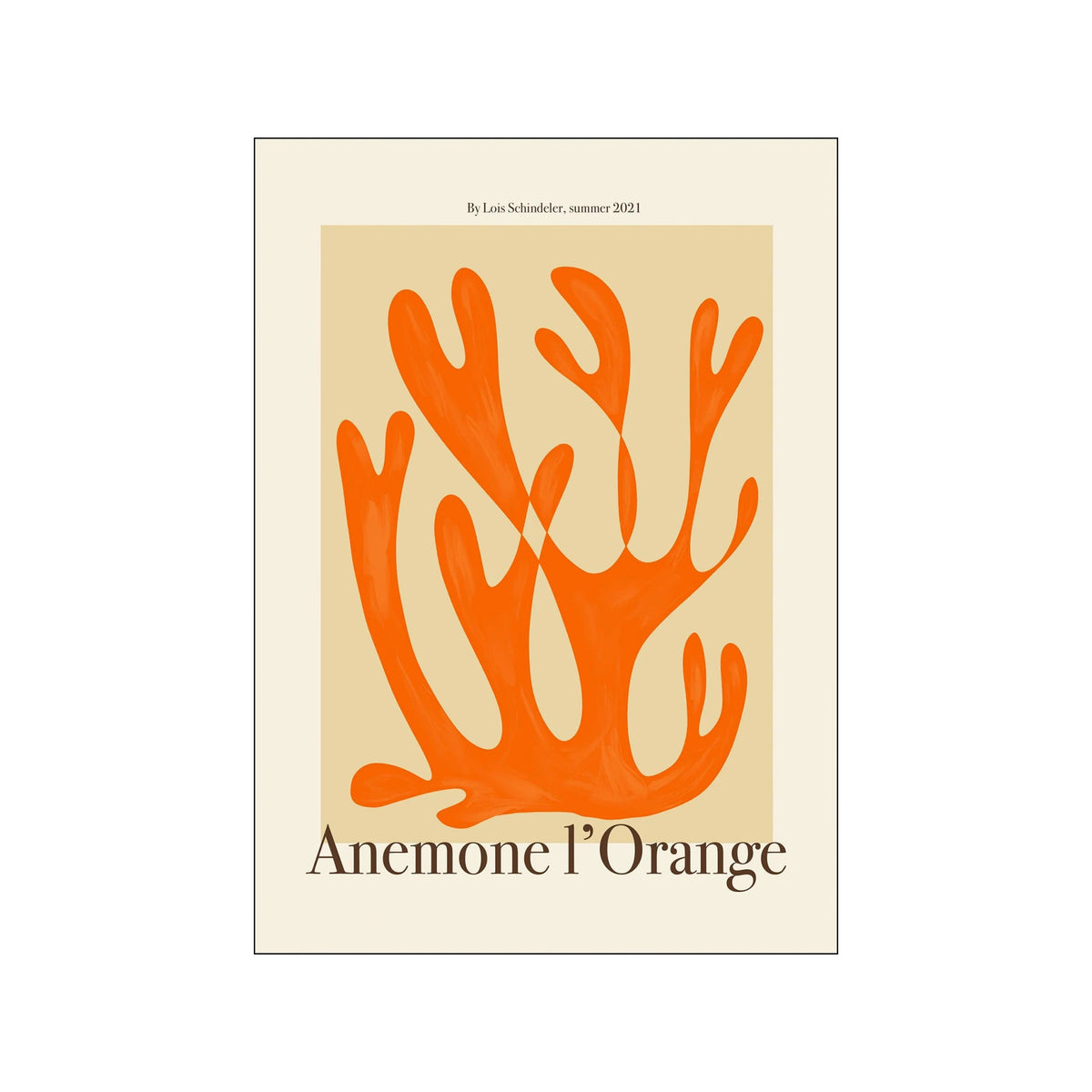 PSTR Studio | Lois -Anemone I'Orange – Urban nest