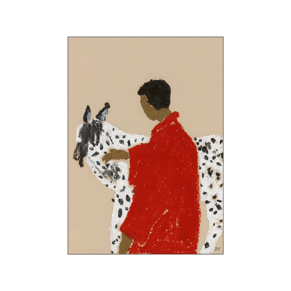 Spotted Horse Art Print by Isabelle Vandeplassche – Perfect for Horse ...